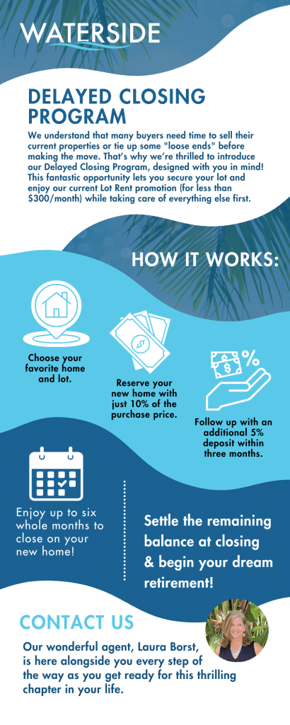 Delayed Closing Program - Waterside MHC